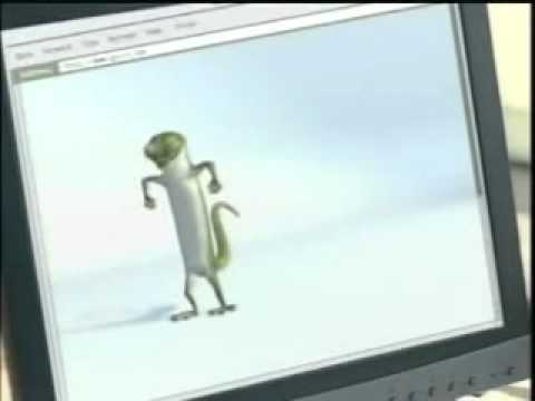 Geico.com Geckco's Robot Dance Commercial (2004) My 30th Video - YouTube