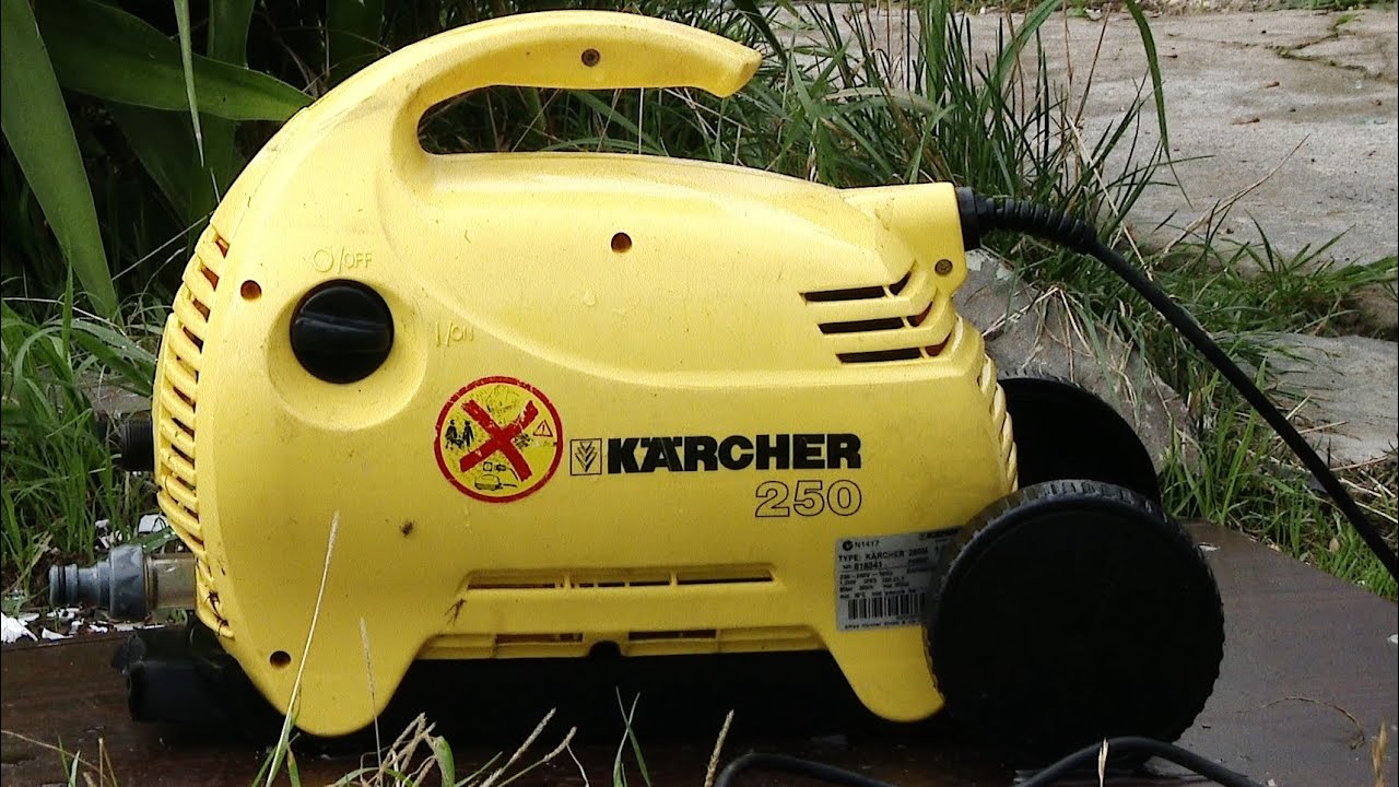 Smash Kärcher Pressure Washer - YouTube