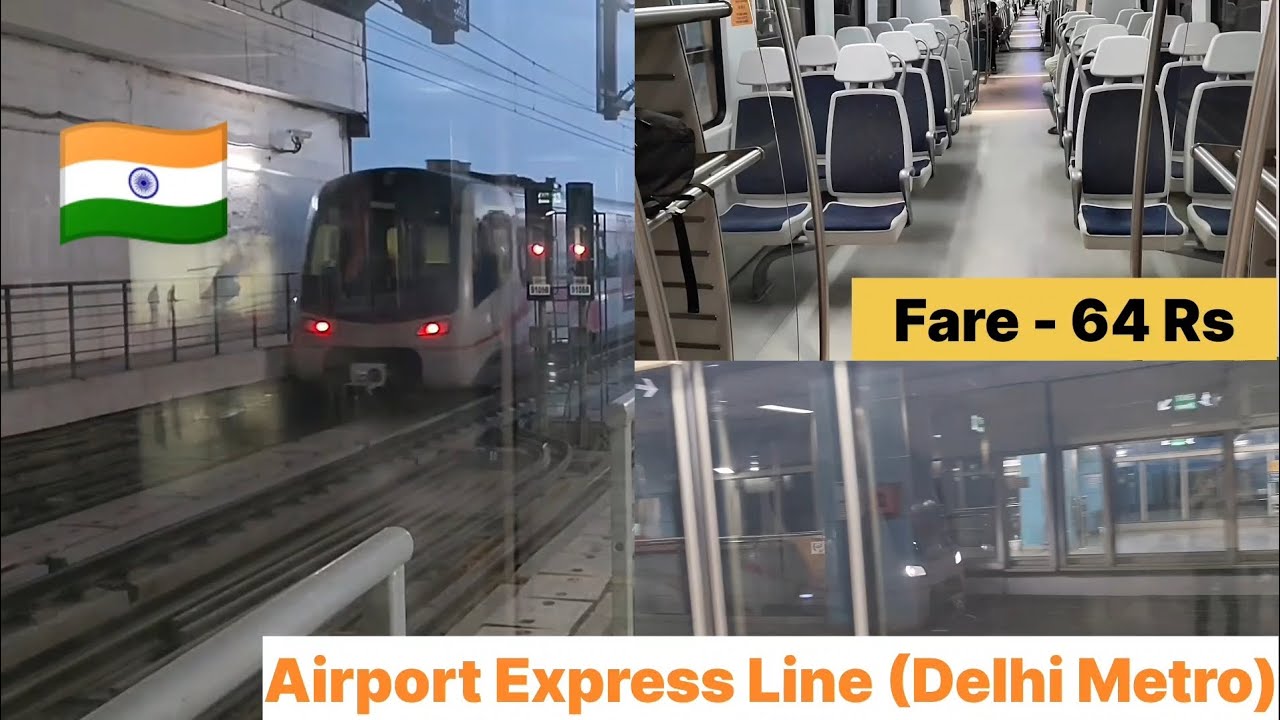 Airport Express Line (Delhi Metro) 🇮🇳 - YouTube