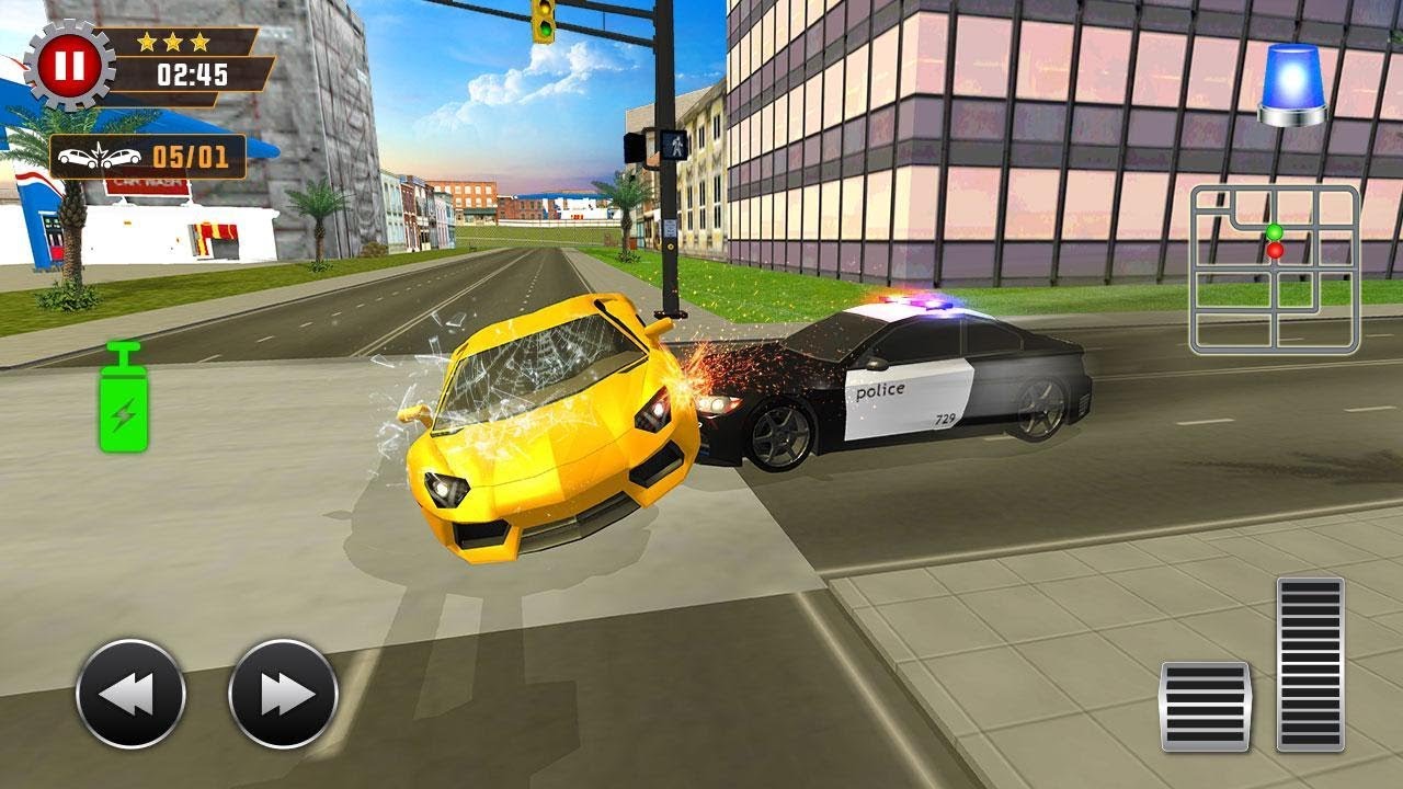 High Speed Police Chase! Simulator - YouTube