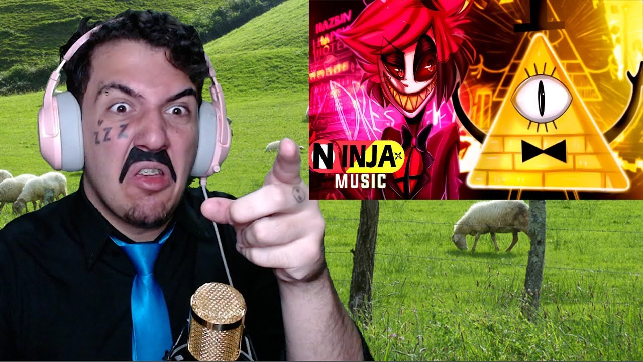 PASTOR REACT O Nosso Trato | Alastor e Bill Cipher | Ninja Feat ...