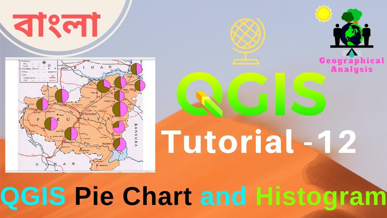 QGIS Pie Chart and Histogram or Bar Graph - YouTube