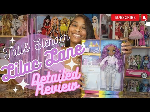 Unboxing/Reviewing Rainbow High's Lilac Lane Doll #rainbowhigh #dolls # ...