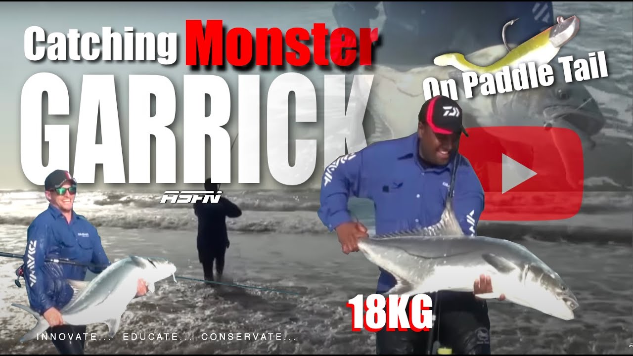 Catching Monster Garrick | Personal BEST Garrick (18kg) on Light Tackle ...