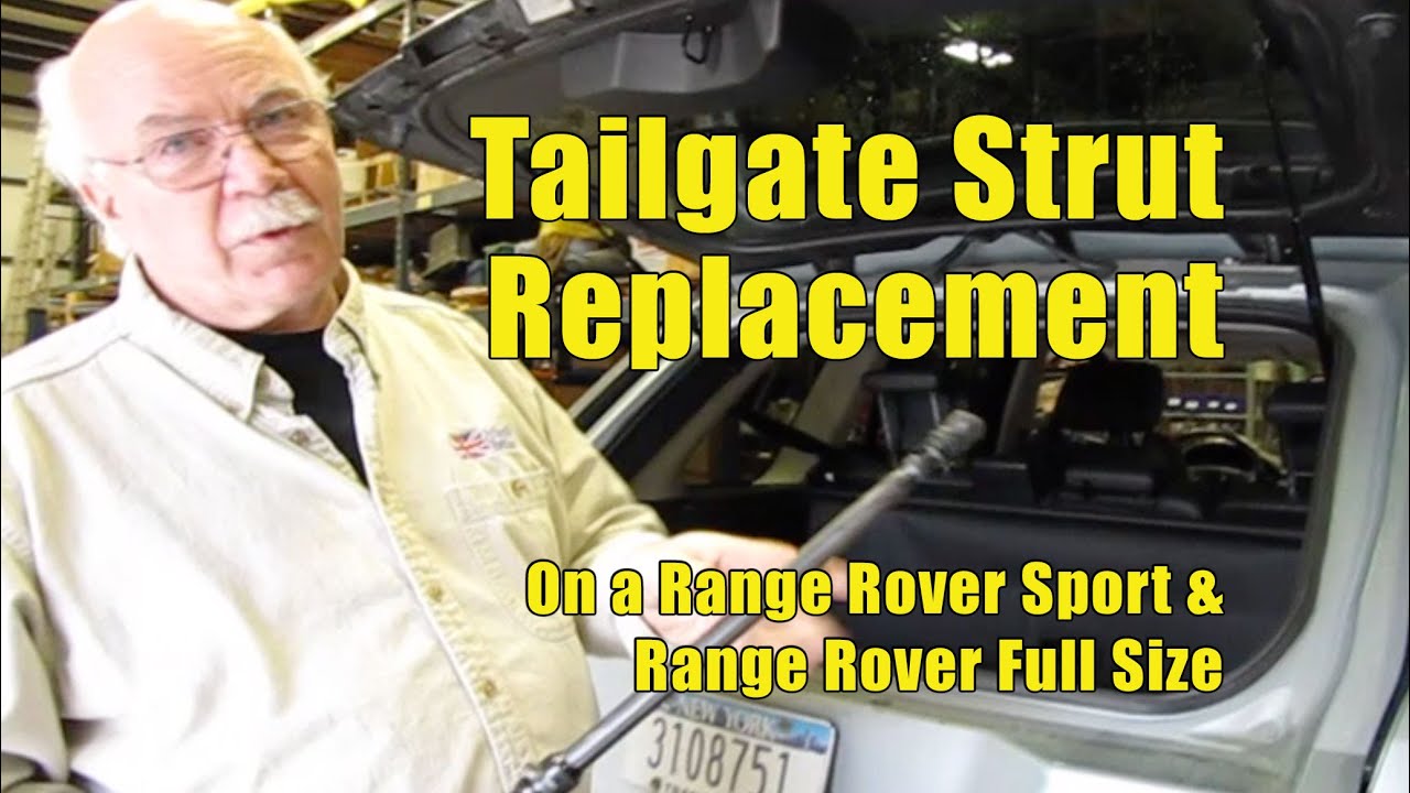 Replacing Tailgate Struts On The Double Opening Tailgate Of A Range ...