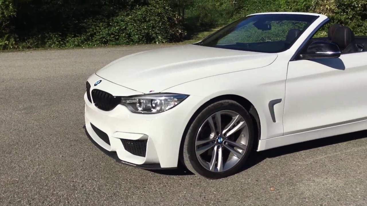 BMW 428i m4 bumper - YouTube
