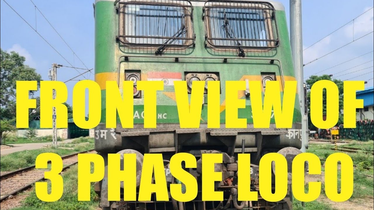 Front view of 3 phase loco - YouTube