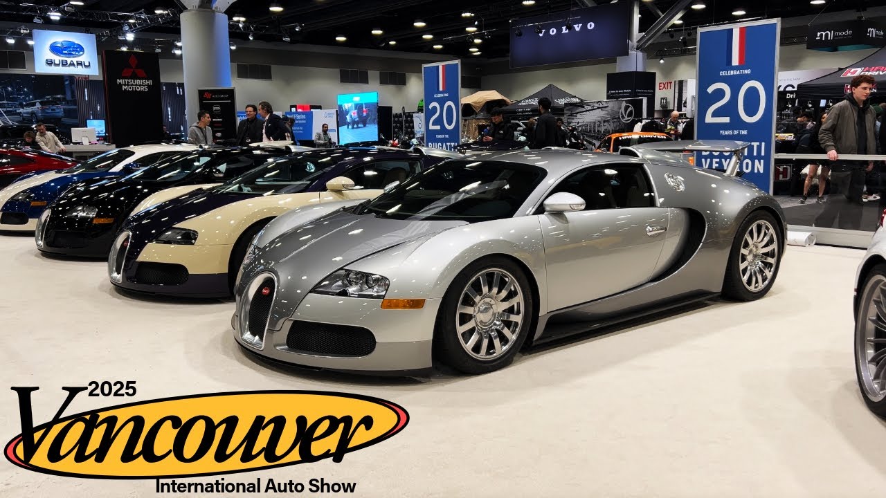 2025 Vancouver International Auto Show Quick Tour | Lots of Expensive ...