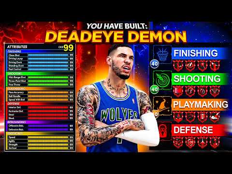 *NEW* 6'8 DEMIGOD BUILD is BREAKING NBA 2K27! OVERPOWERED BUILD! best build 2k27