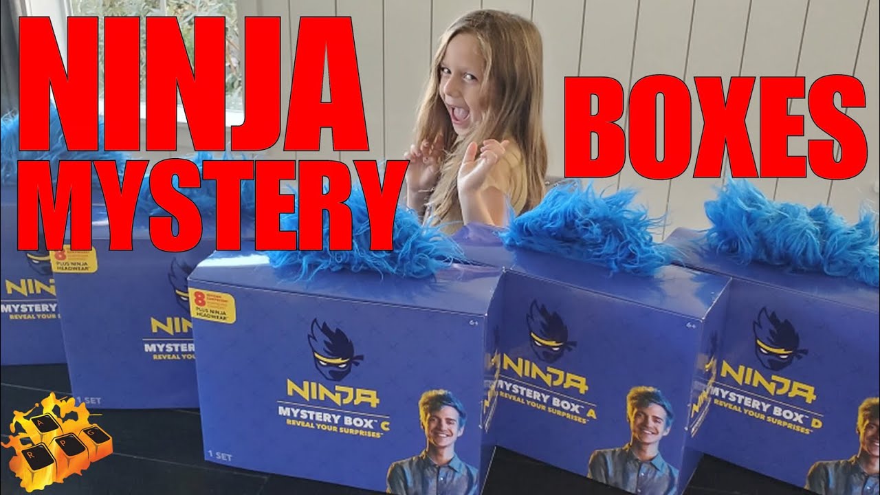 NINJA MYSTERY BOXES!! FAM BAM HAVING A BLAST!! CONGRATS NINJA ON 24 ...