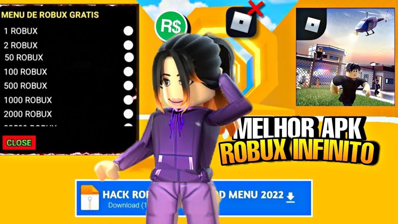 ROBLOX APK MOD MENU ROBUX INFINITOS ATUALIZADO 2024 + TUTORIAL DE ...