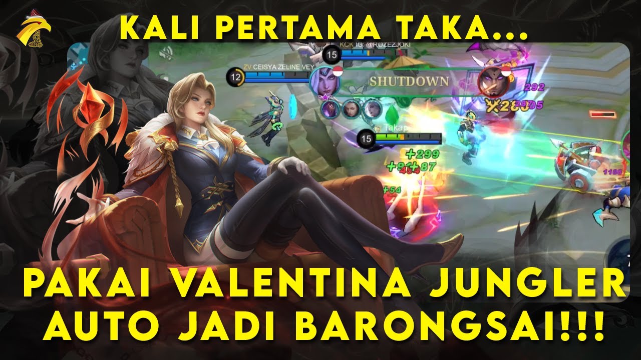 TUTORIAL VALENTINA JUNGLER BY TAKA!! - YouTube