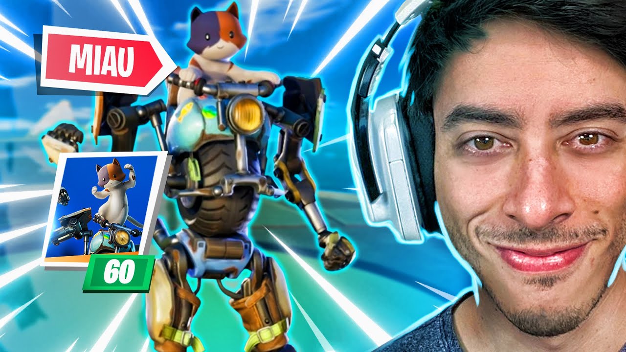 USEI O SET COMPLETO DO MIAU! - Fortnite - YouTube