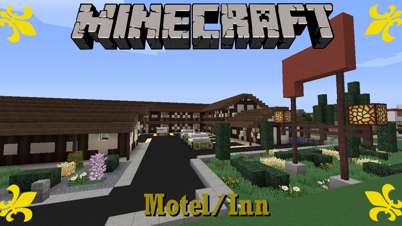 Minecraft: Motel/Inn Walkthrough (SuburbCraft Ep. 86) - YouTube
