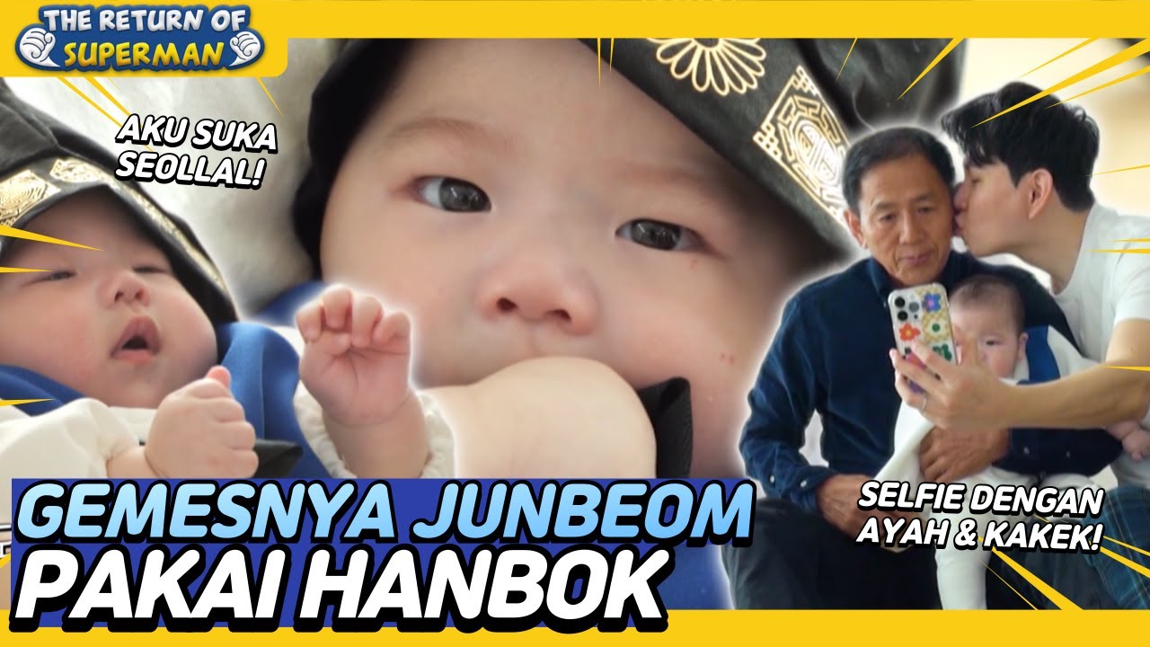 [IND/ENG] Hangatnya Seollal perdana keluarga Junbeom ️ | The Return of Superman | KBSWORLD TV ...