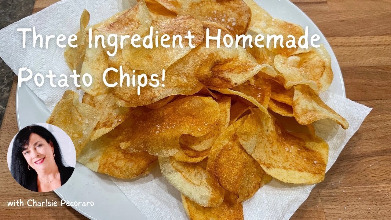 Homemade Potato Chips - only three ingredients! - YouTube