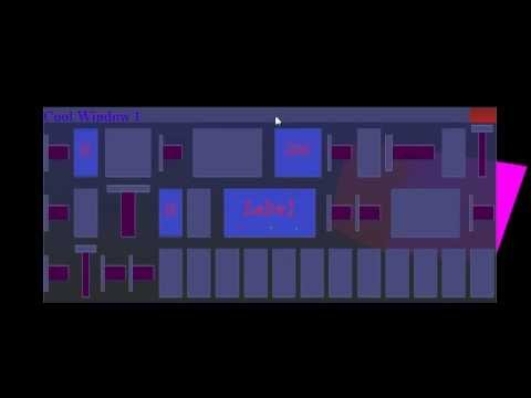 OpenGL C++ GUI Framework 3 .mkv - YouTube