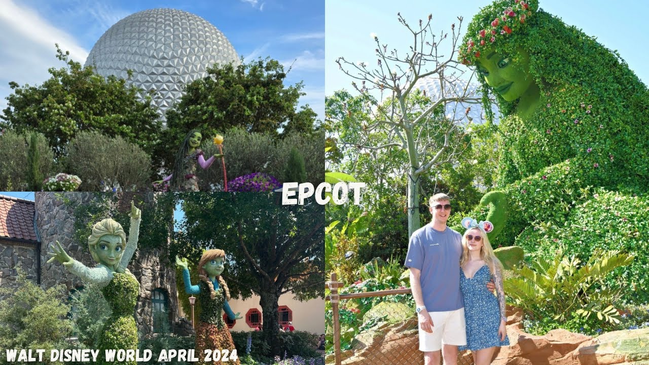 WALT DISNEY WORLD DAY 2 - EPCOT & DISNEY SPRINGS - YouTube