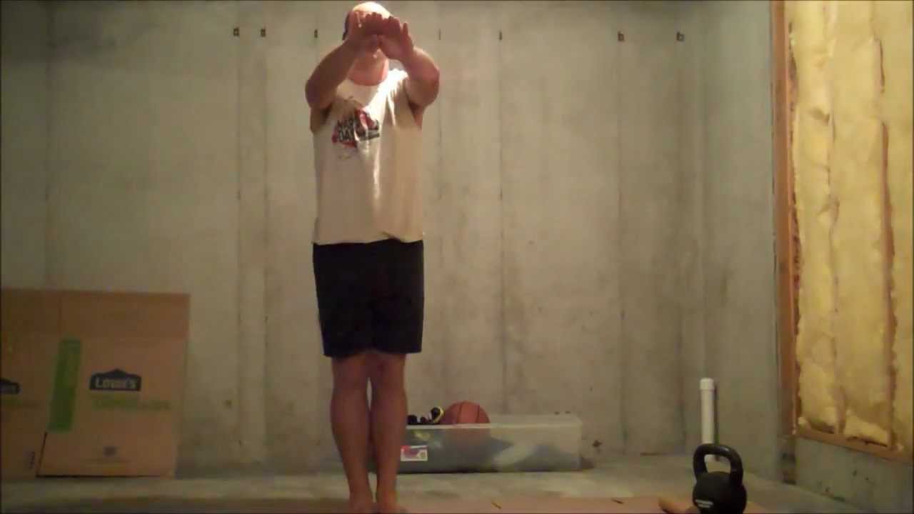 Workout at Home-The Close Leg Squats - YouTube