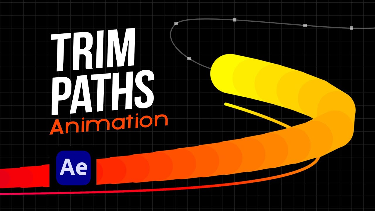 How to Animate a Logo with Trim Paths in After Effects - YouTube