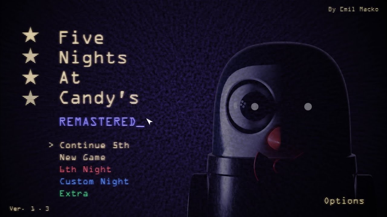 Five Nights at Candy's Remastered Shadow night - YouTube