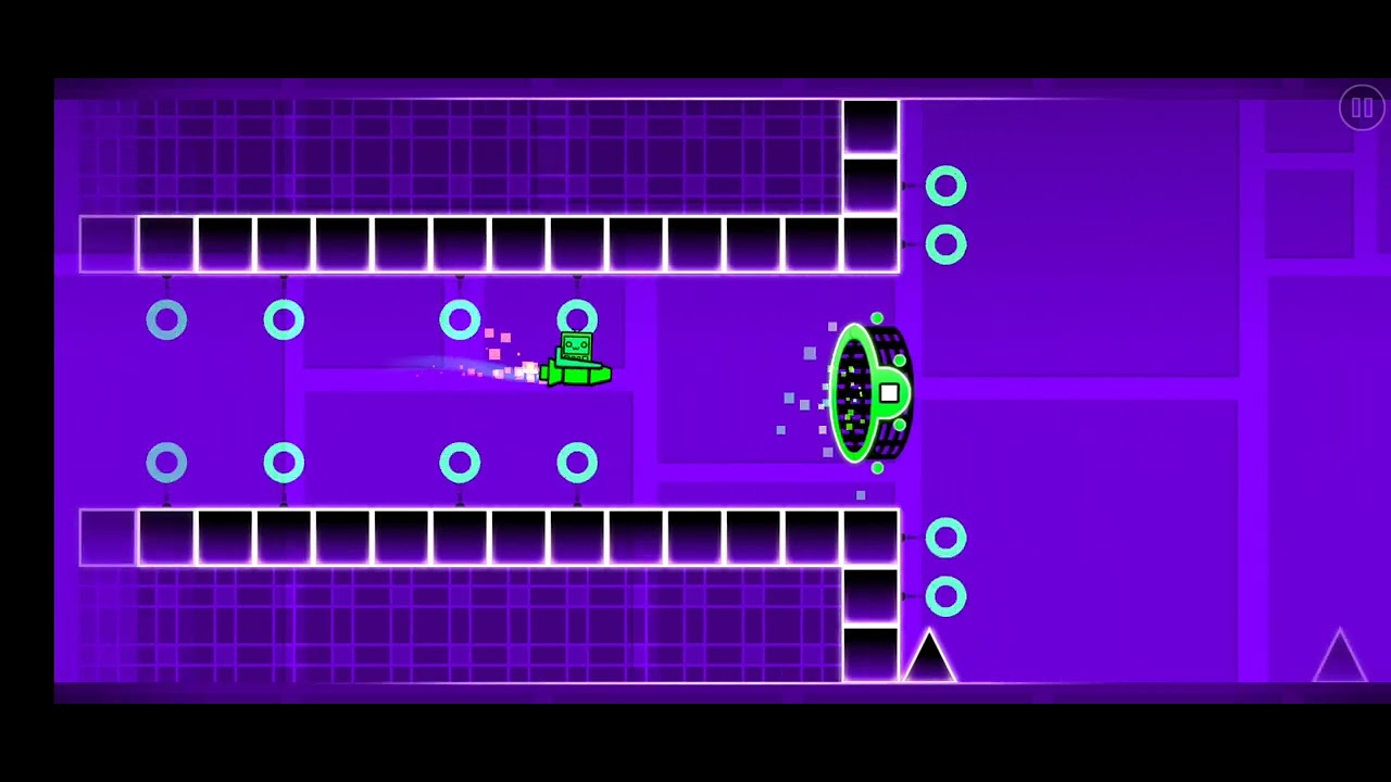 2 poziom -GEO METRY DASH -cały - YouTube