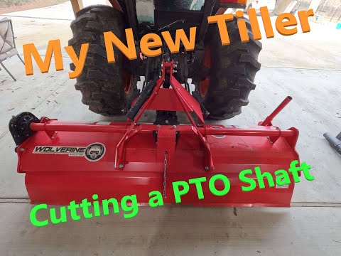How to Measure and Cut a PTO Shaft for a Tiller