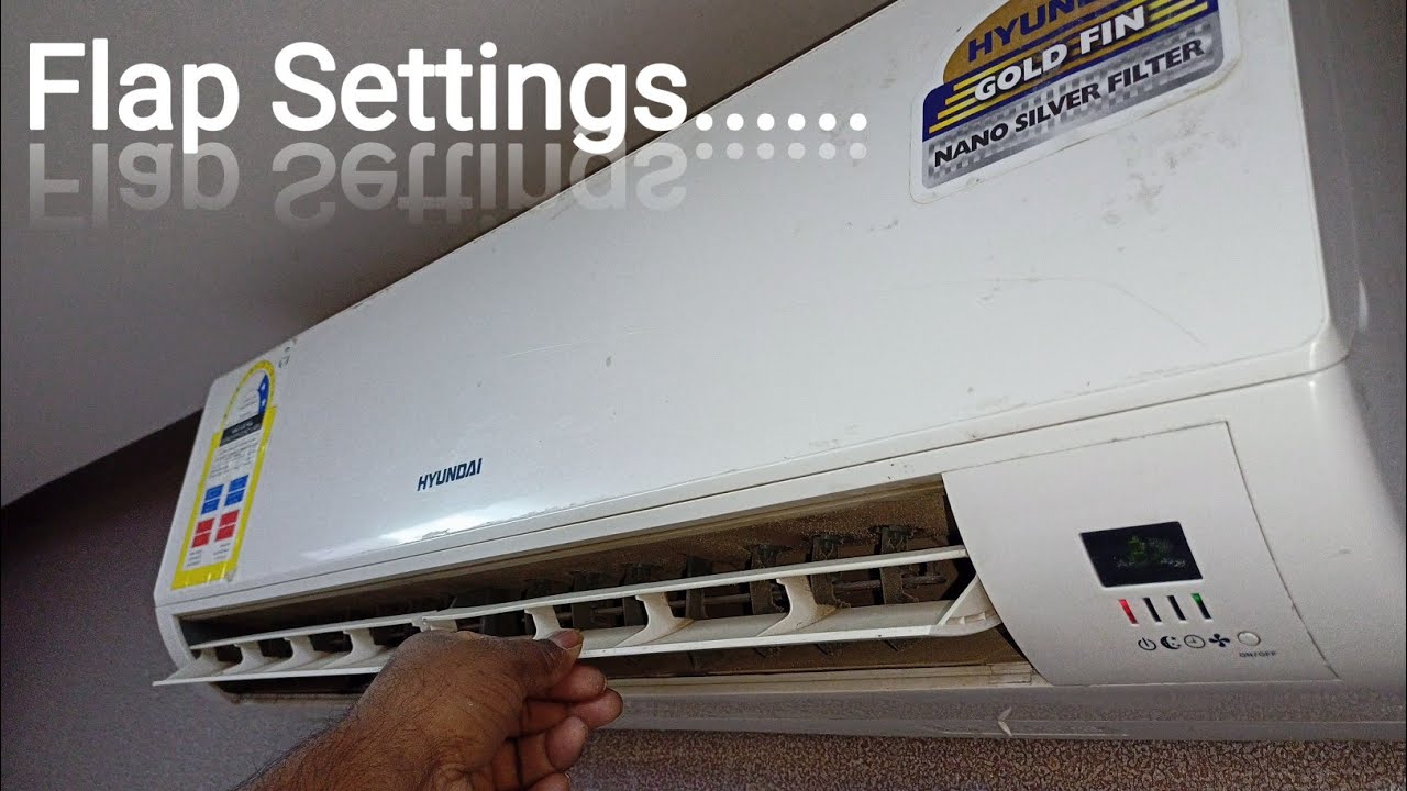 Split Ac Swing Not Closing good | Split Ac Flap Settings - YouTube