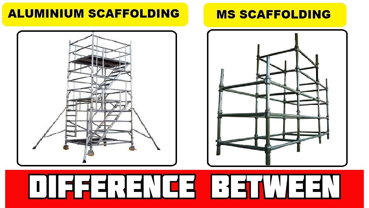 Aluminium Scaffolding Vs MS Scaffolding || Benefits of Aluminium ...