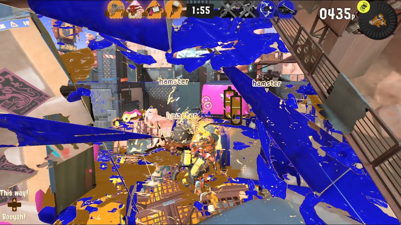 Splatoon 3...But my Ink Shows 1 Second in the Future..And that ink ...