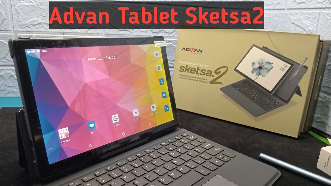 Advan Tab Sketsa 2 4GB / 64GB 10" Inch Android 11 - YouTube