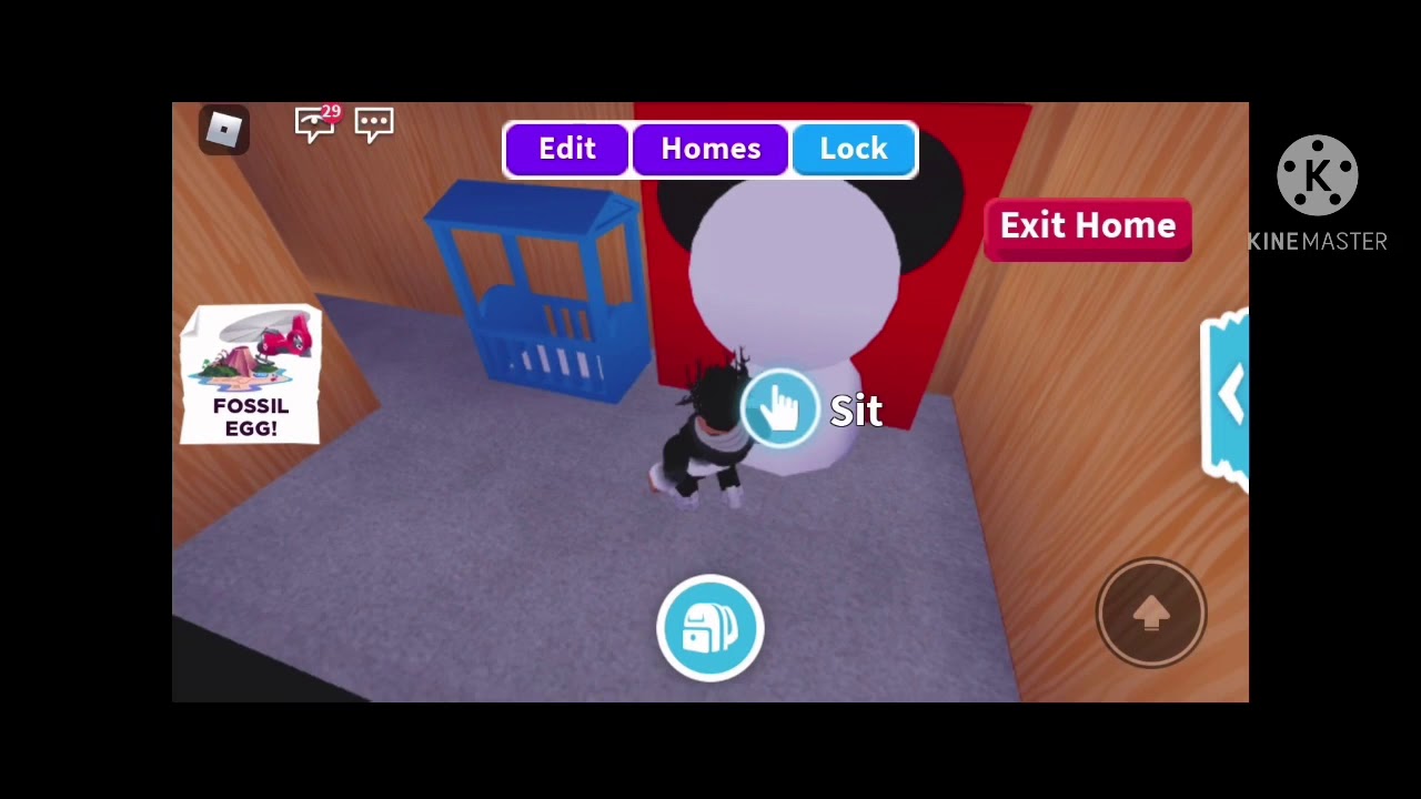 How to make a panda chair in adopt me - YouTube