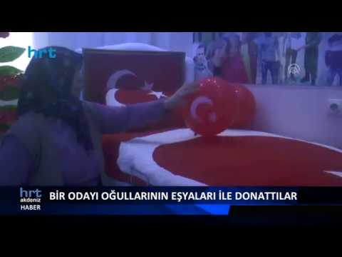Şehit Piyade Sözleşmeli Er Ali Çeker'in anısı, eşyalarında yaşatılıyor