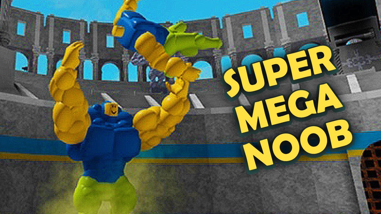 Não sou um Noob, sou um MEGA NOOB - Roblox Mega Noob Simulator - YouTube