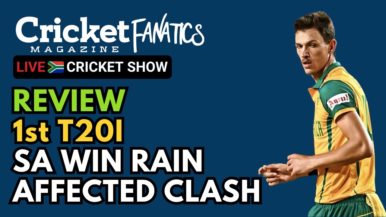 REVIEW: SA win rain-affected 1st T20I | England vs South Africa - YouTube