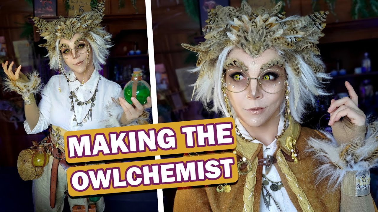 How I made 'the Owlchemist' (and how the ears move!) - YouTube