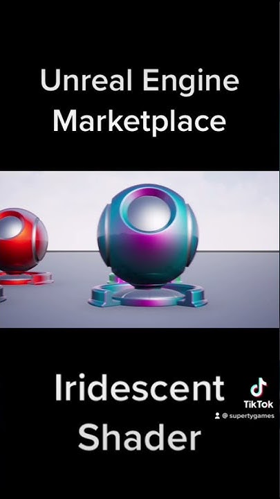 Unreal Engine Iridescent Material - YouTube