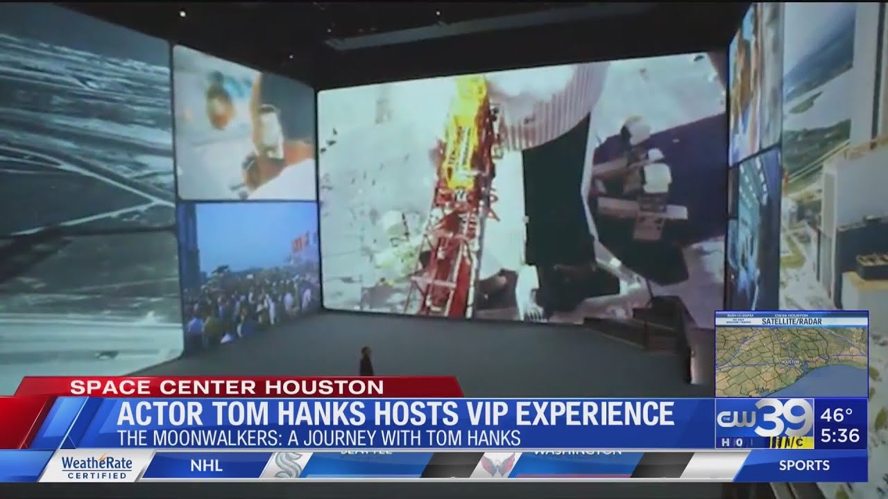 Tom Hanks to premiere immersive space film at Space Center Houston | CW39 Houston - YouTube