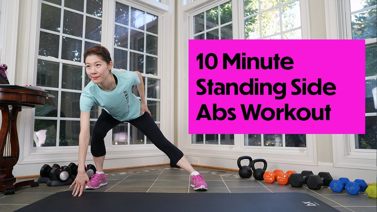 IntervalUp 10 Minute Ab Workout | Side Abs & Obliques | No Equipment ...