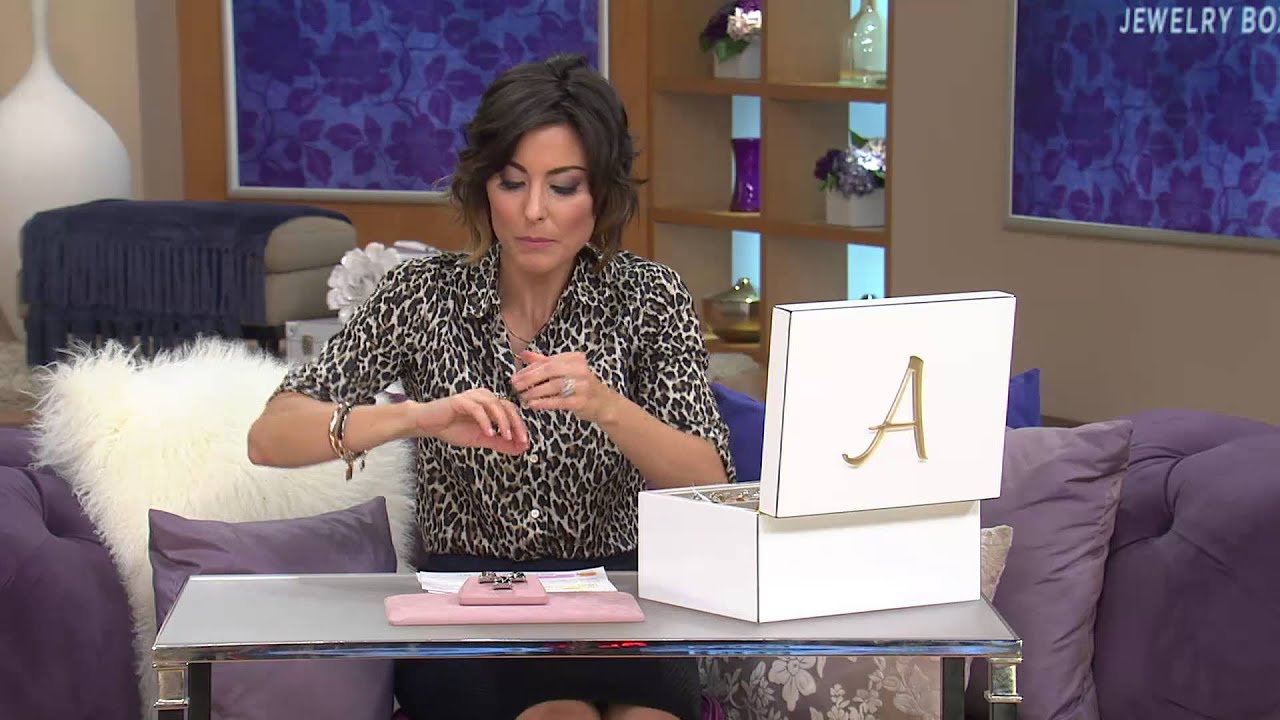 Stainless Steel Crystal Initial Ring with Amy Stran - YouTube
