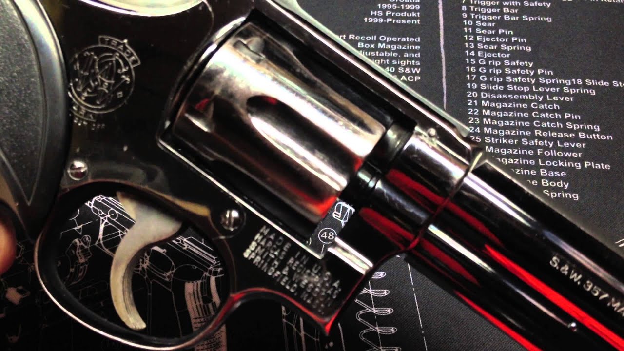 Shooting the Smith and Wesson Model 15 Revolver - .38 Special Handheld ...