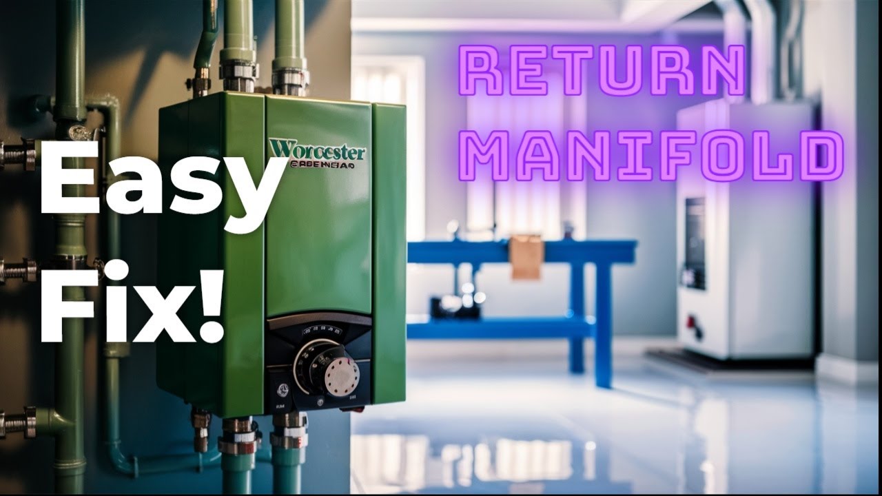 Worcester Greenstar - How To Change the Return Manifold - YouTube