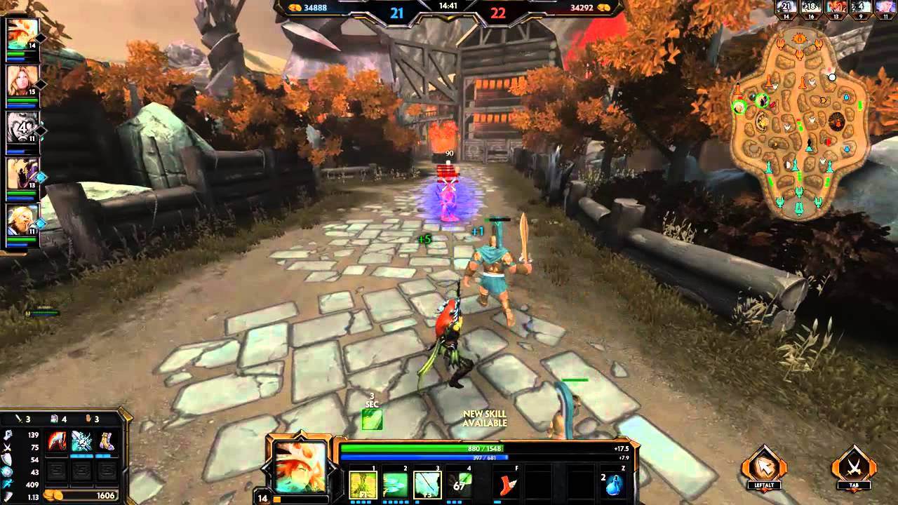 SMITE - Conquest and Arena modes. First time. - YouTube