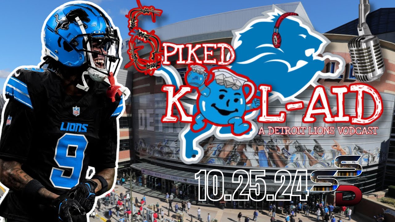 Detroit Lions Spiked Kool-Aid 10.25.24: Jameson Williams ACCEPTS ...