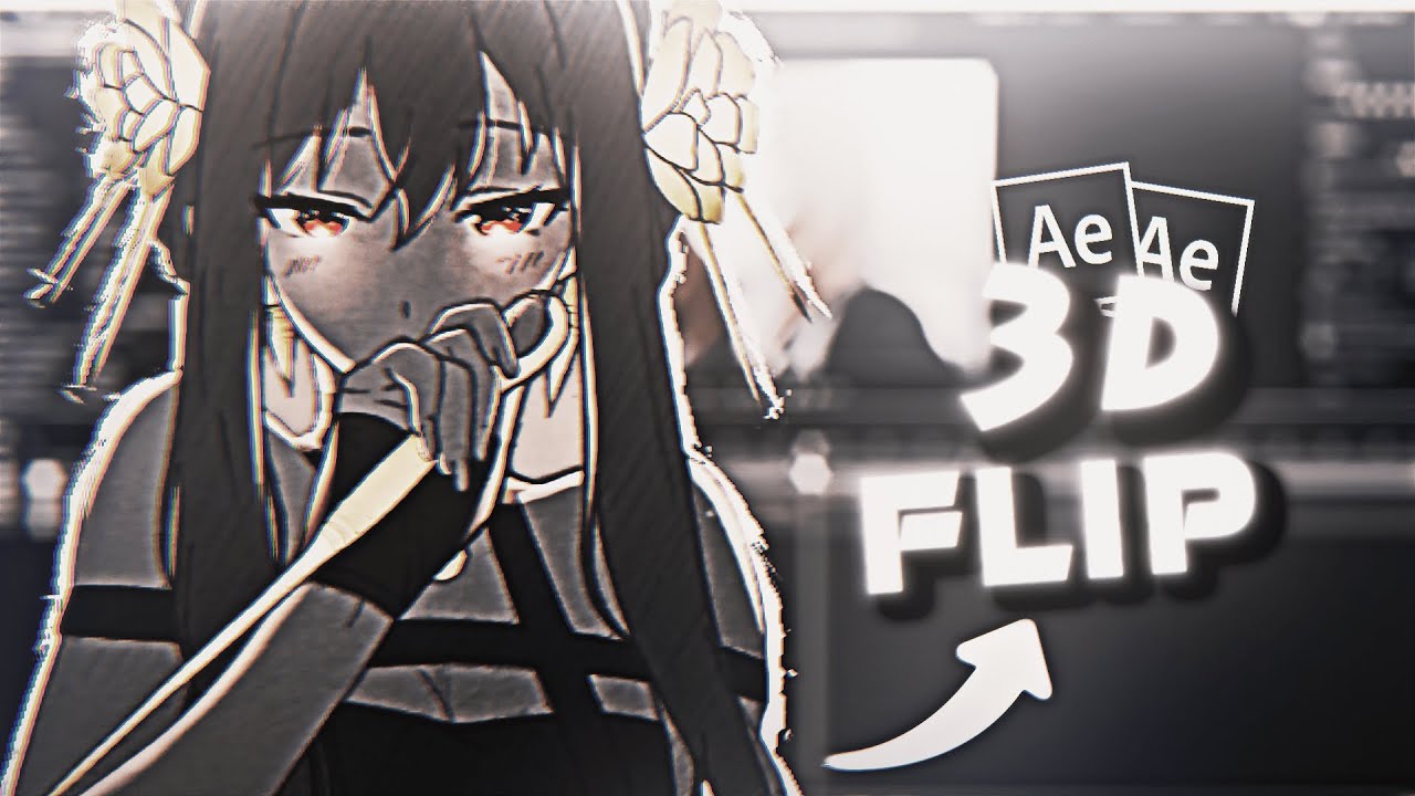 3D Flip Transition | After Effects AMV Tutorial - YouTube