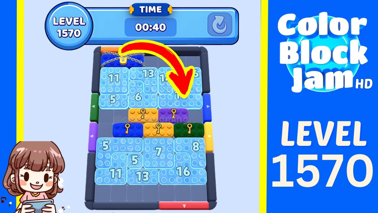Color Block Jam Level 1570 Solution Walkthrough - YouTube