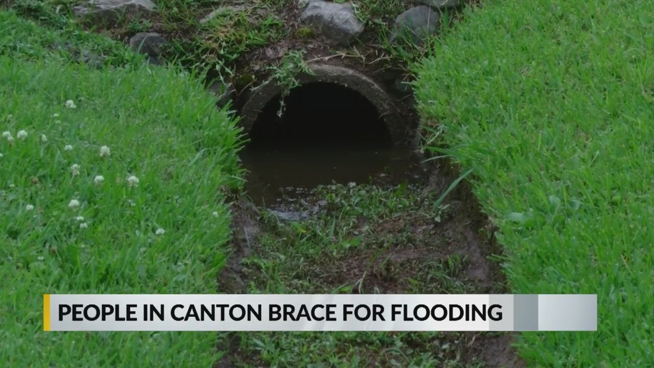 Clogged ditches and poor drainage puts Canton homeowners in danger of ...