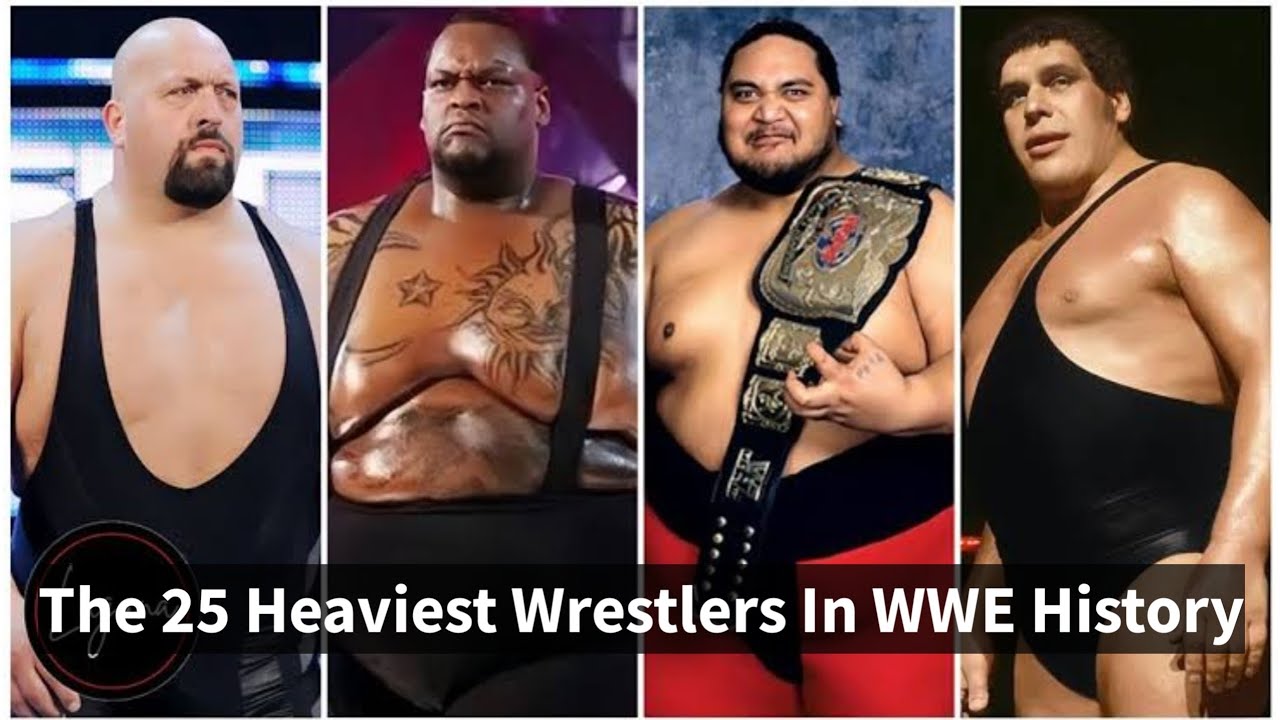 The 25 Heaviest Wrestlers In WWE History - YouTube