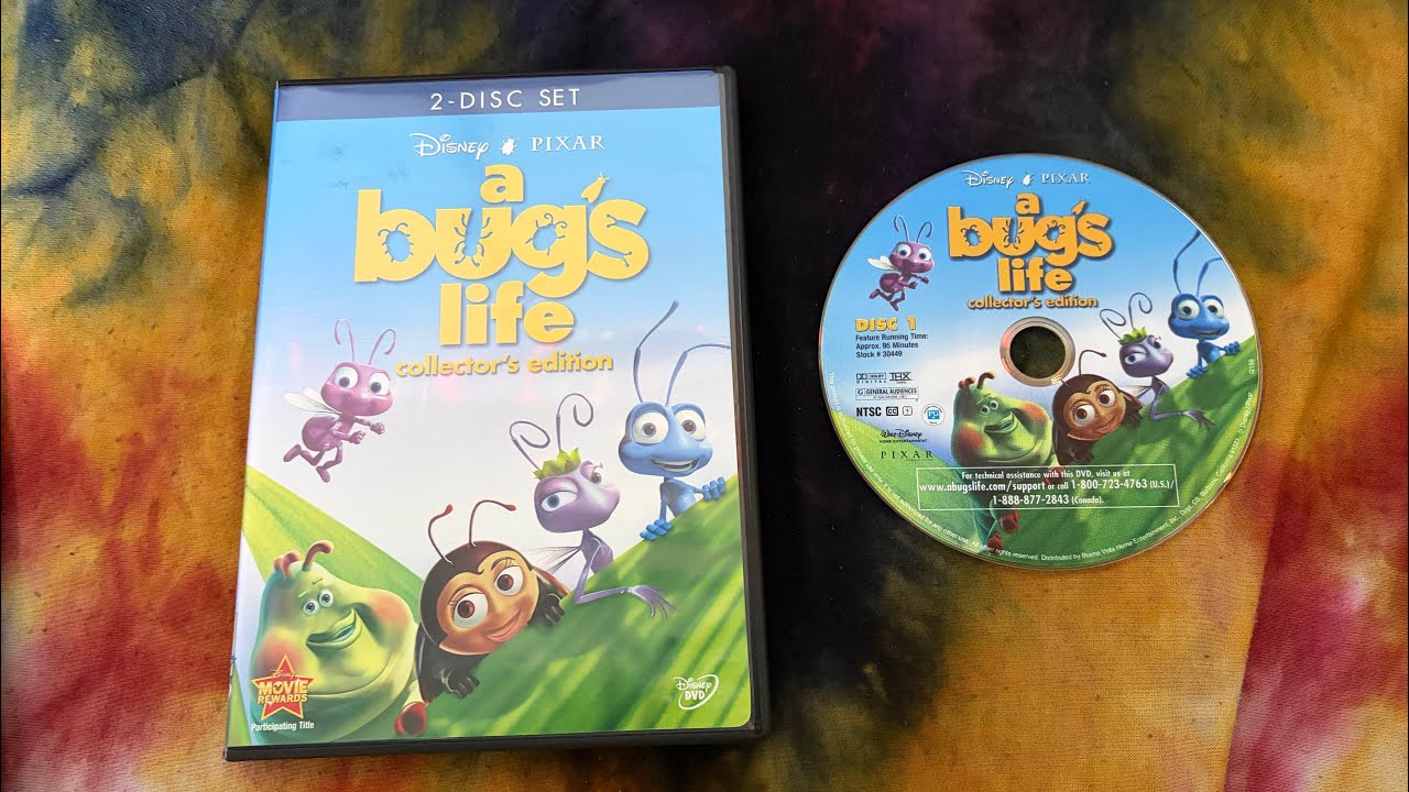 Opening to a bug’s life 2003 (1999) dvd (widescreen version) - YouTube