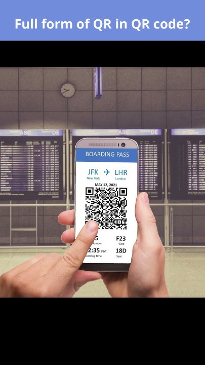 QR code का फुल फॉर्म क्या होता है? What is the full form of QR in QR ...